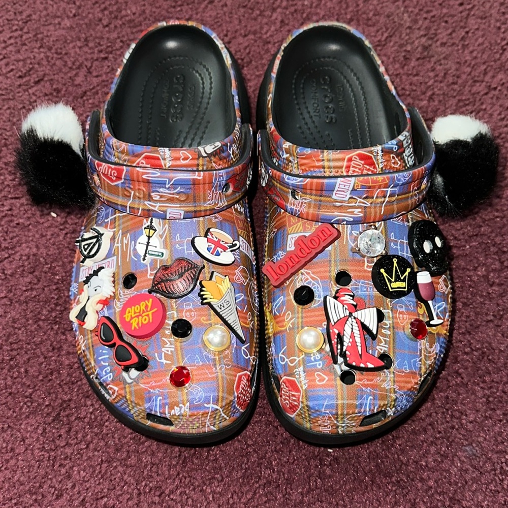 Cruella Platform Crocs - Gem